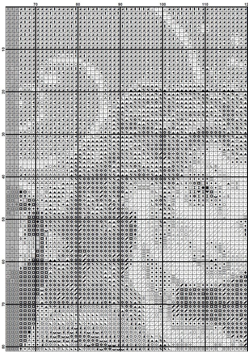 Princesses PDF . Counted Cross Stitch Pattern . Digital - Etsy