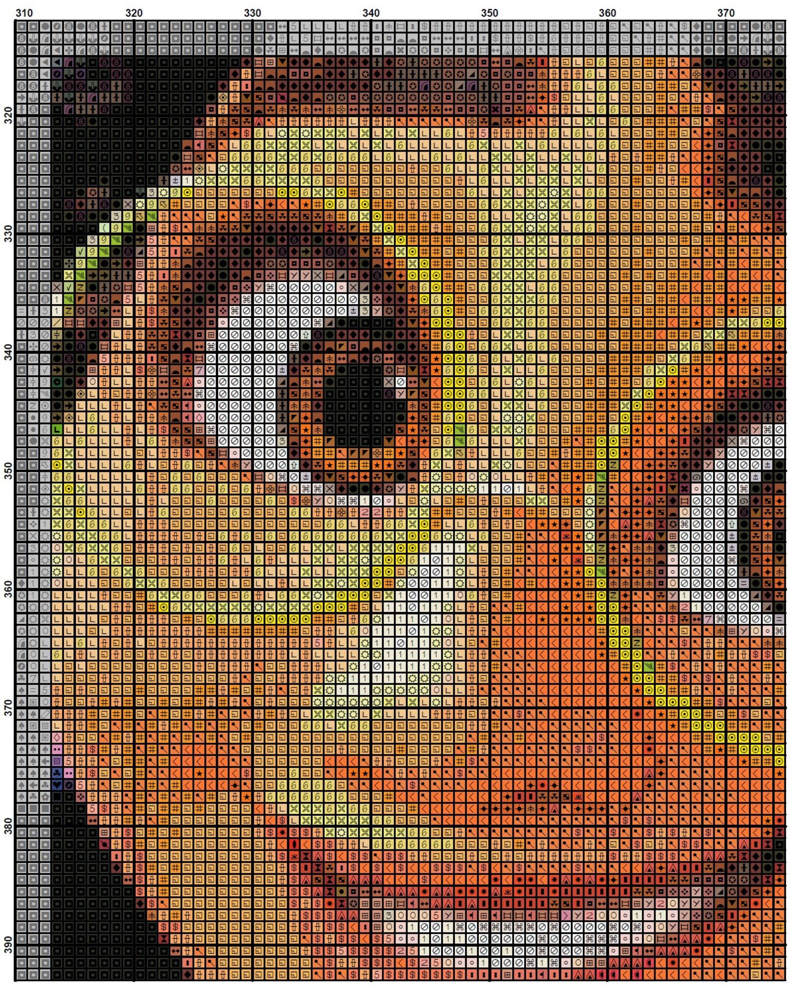 Encanto . Poster PDF . Counted Cross Stitch Pattern . | Etsy