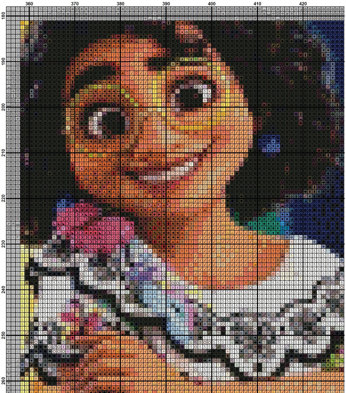 Encanto . 3 - PDF . Counted Cross Stitch Pattern . Digital Design ...