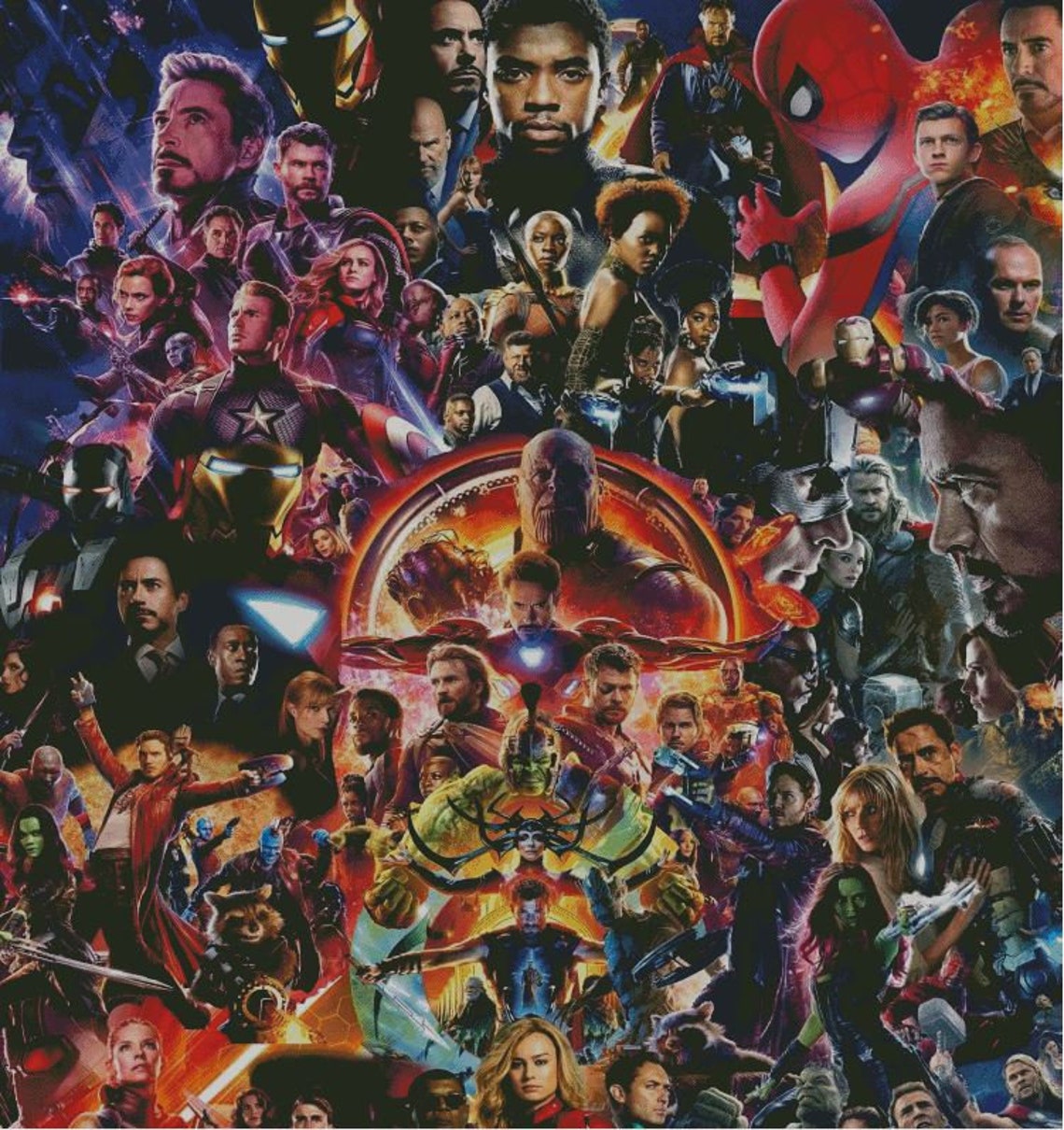 Avengers . Marvel . PDF . Counted Cross Stitch . Pattern . Maximum Size ...