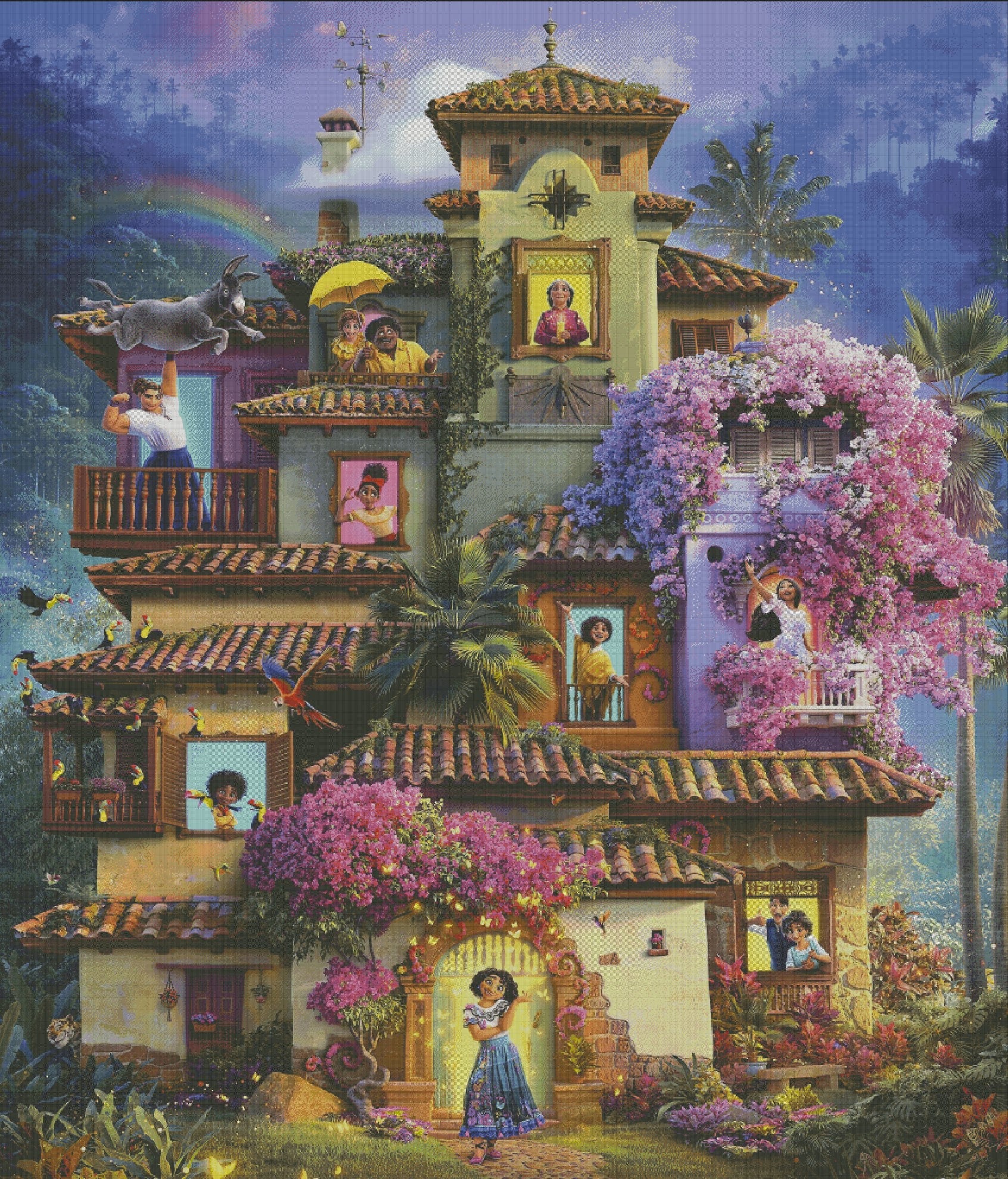 Encanto PDF . Counted Cross Stitch Pattern . Digital Design | Etsy