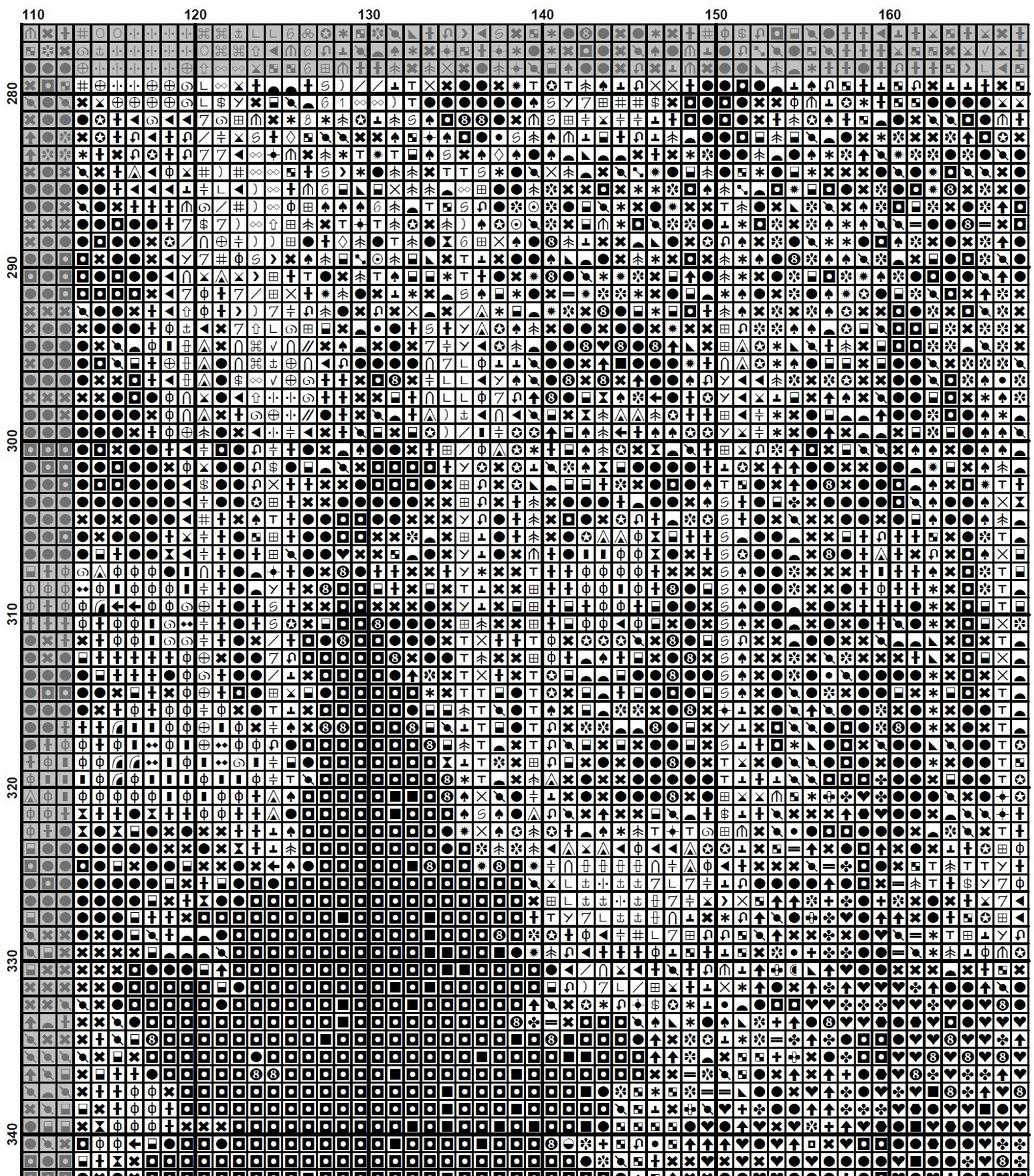 Castle - PDF . Counted Cross Stitch . Pattern . Digital . Design ...