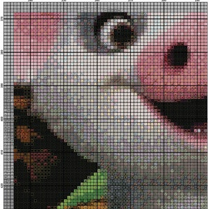 Moana - PDF . Counted Cross Stitch Pattern . Digital Design . Instant ...
