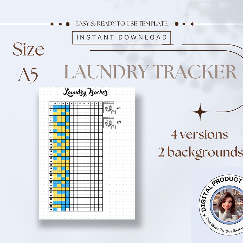 Laundry Schedule - Etsy