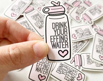 Water Bottle Sticker - Etsy