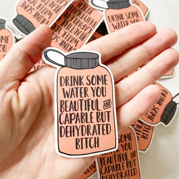 Water Bottle Sticker - Etsy
