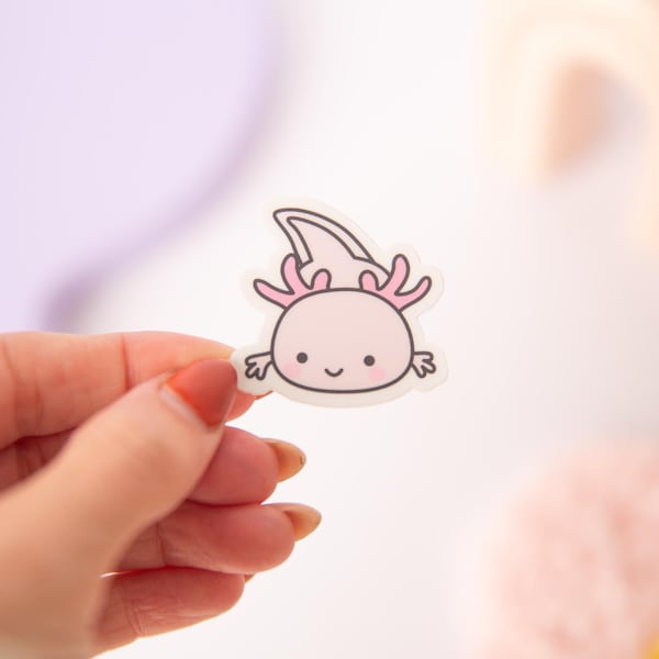 Axolotl Sticker - Etsy