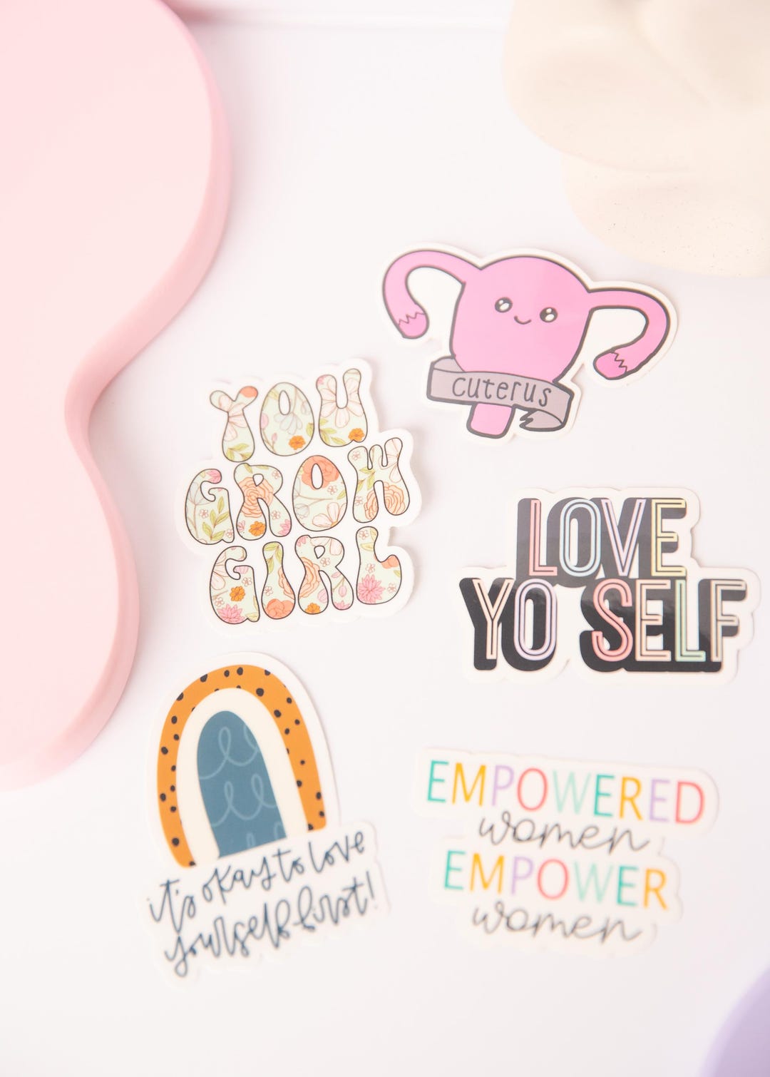 Love Yourself Stickers|body Positive Sticker Pack|waterproof Sticker ...