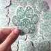 Paw Print Stickerdog Lover Stickerwaterproof Stickercar - Etsy