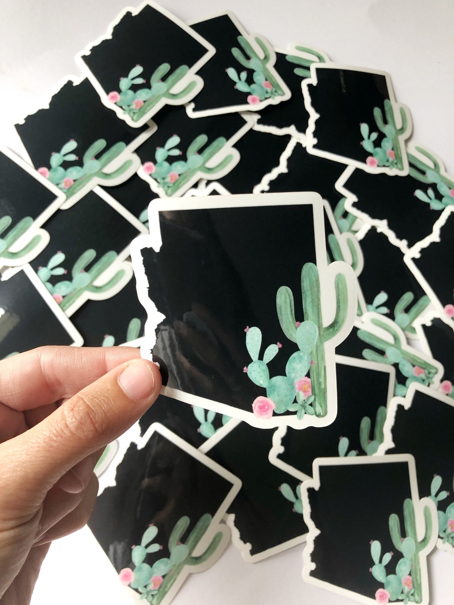 Arizona Stickerarizona Cactuswaterproof Stickercar | Etsy