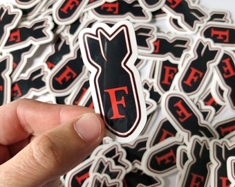 F-bomb Vinyl Decal - Etsy