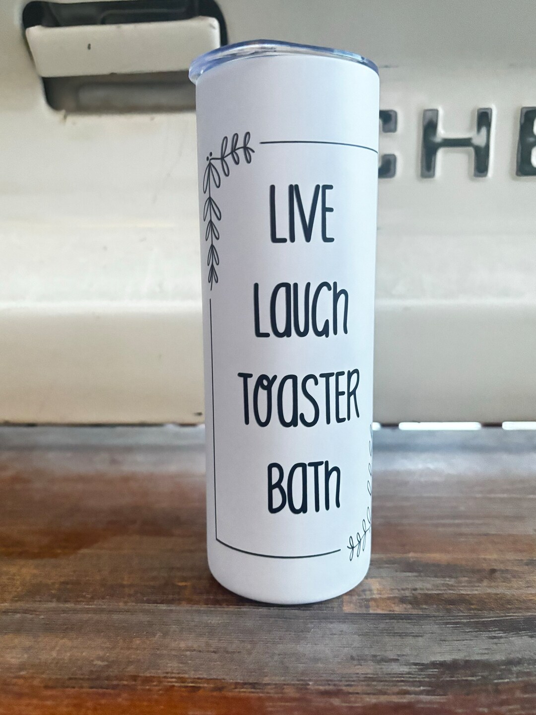 Live Laugh Toaster Bathtoaster Bath Tumblerinappropriate - Etsy