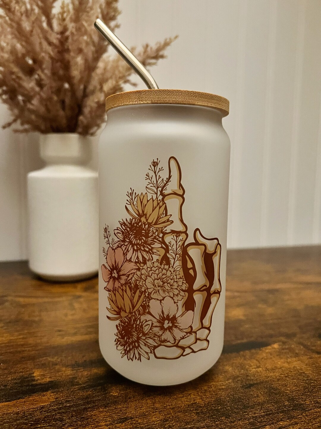 Middle Finger Cupfrosted Coffee Glassfrosted Beer - Etsy