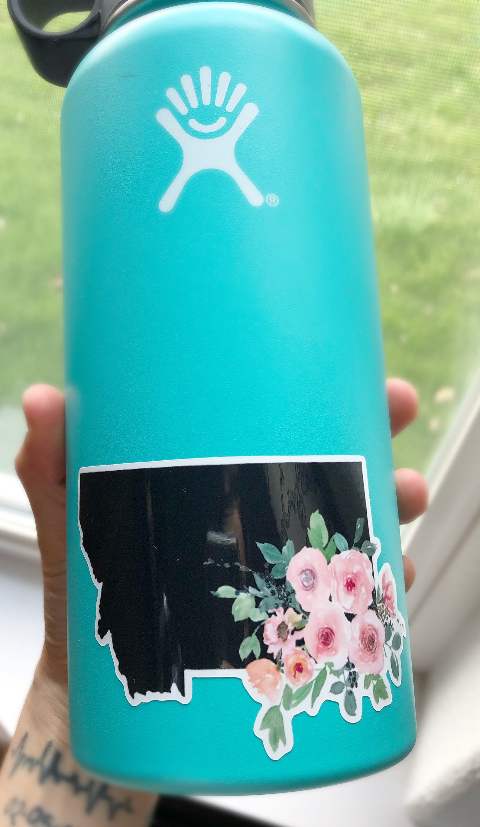 Montana Stickermontana Floralwaterproof Stickercar - Etsy