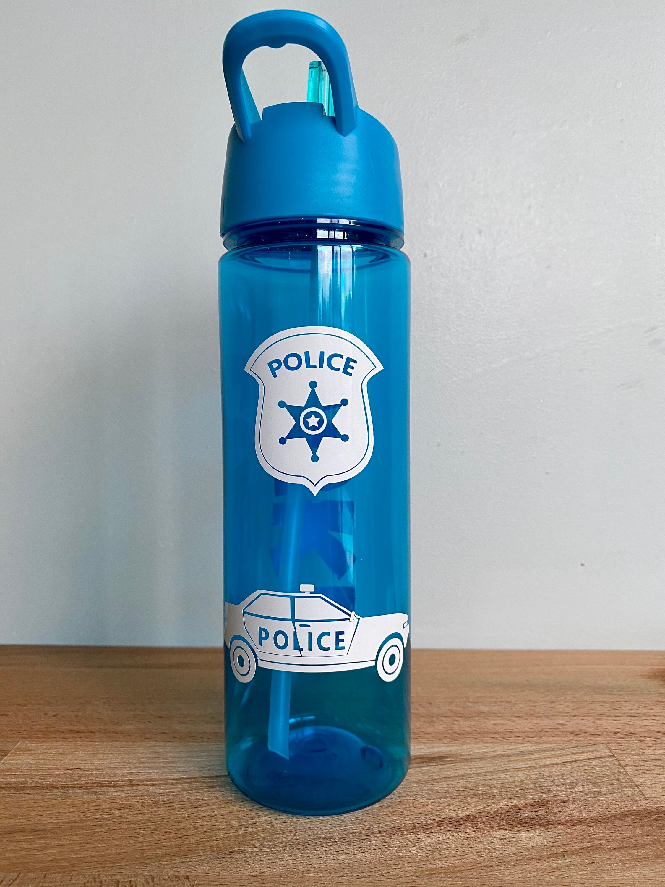 Personalised Police Water Bottle BPA Free 550ml - Etsy