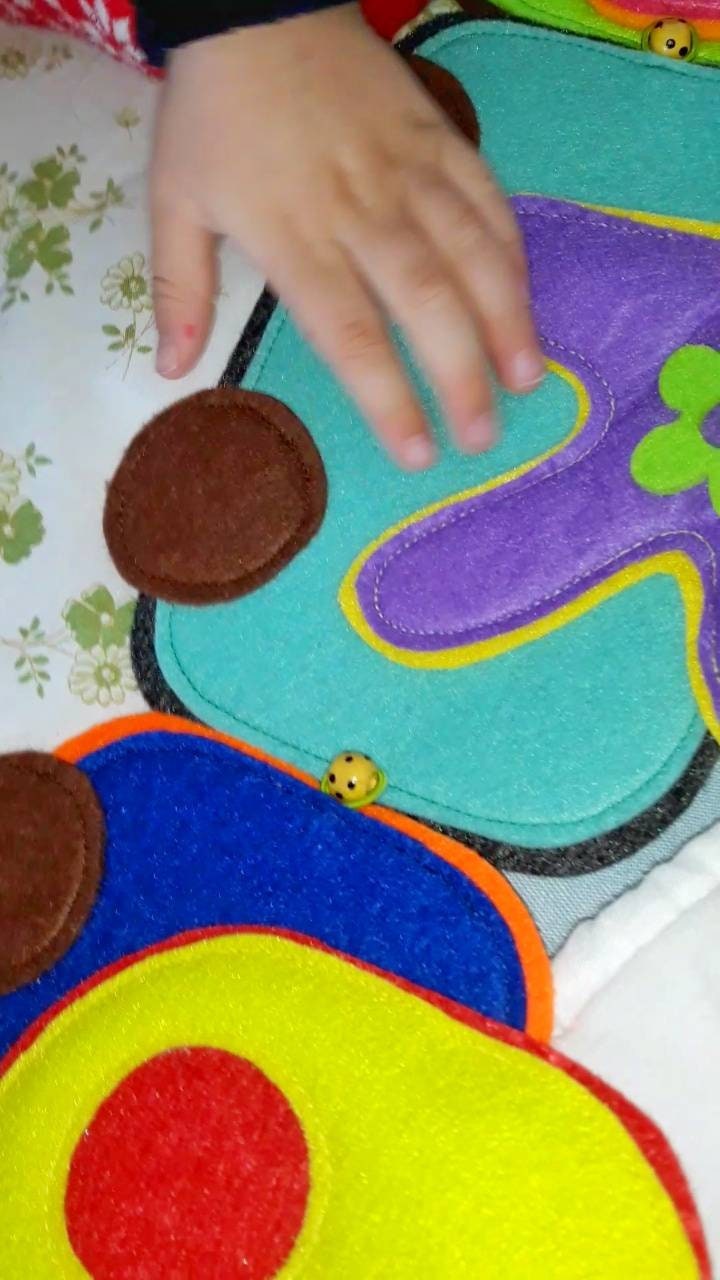 Felt toy kids Educational gift toddler Activity toy Large felt | Etsy