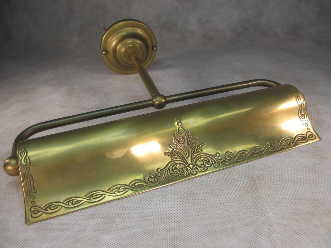 Antique Style Picture Lamp Vintage Picture Light Original Berlin Brass ...