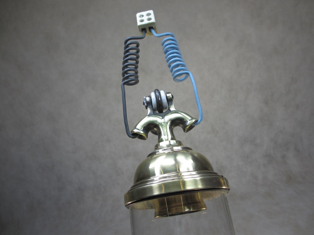 Art Deco Lamp Antique Ship Lamp Vintage Ceiling Lamp 40s Industrial ...