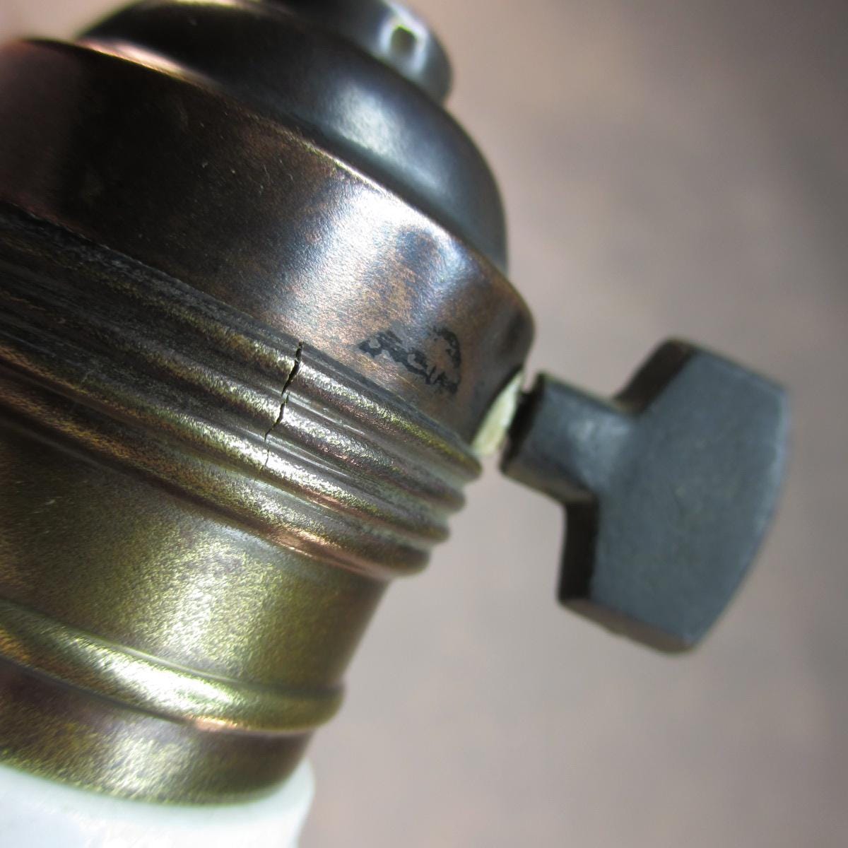 Antique Rotary Switch Socket Brass Socket From 1932 for Table Lamps ...