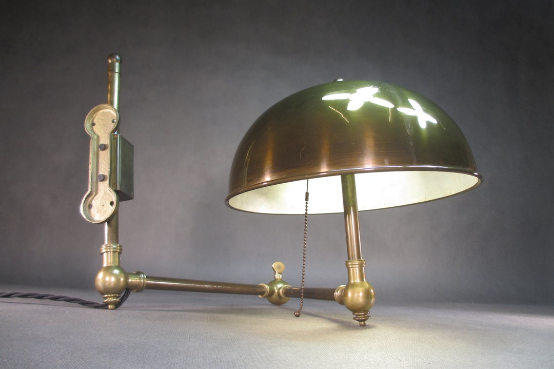 Antique Ship Lamp Joint Wall Lamp Map Room Reading Lamp Vintage Wall ...