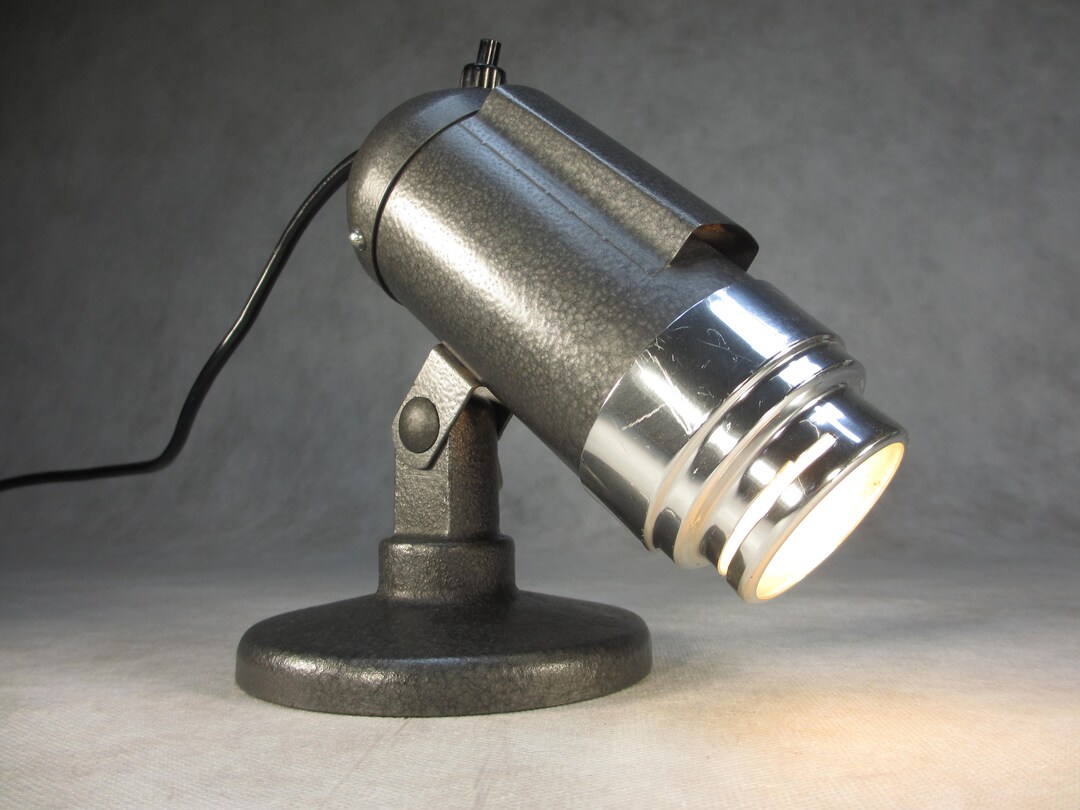 Small Workshop Lamp 60s Laboratory Lamp Vintage Microscope Lamp ...
