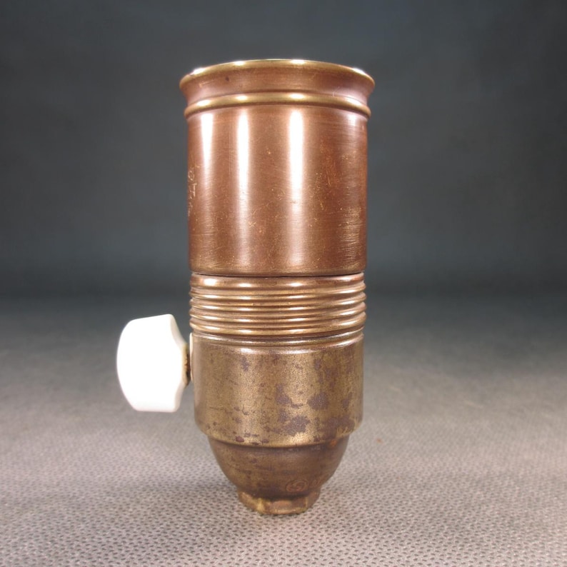 Antique Rotary Switch Socket Old E27 Socket Ca. 1938 for Table Lamps ...