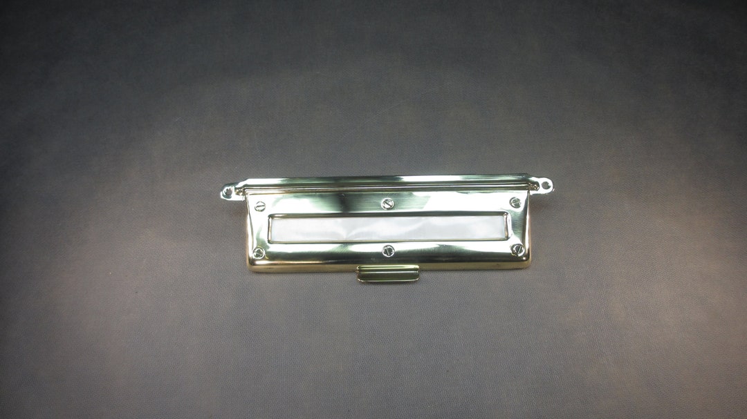 Art Deco Letter Slot Antique Letter Slot Brass Letter Slot 40s With ...