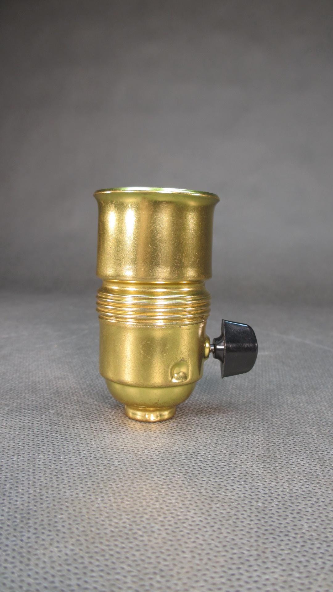 Antique E27 Rotary Switch Socket D.R.P From 1938 Solid Brass Design ...