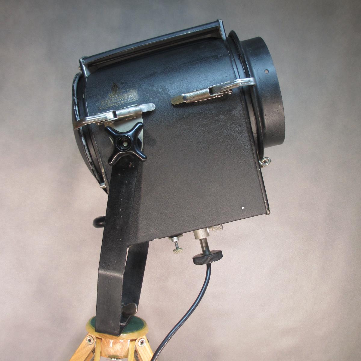 Antique Theater Spotlight, Adjustable up to 200 Cm in Height, Retro ...