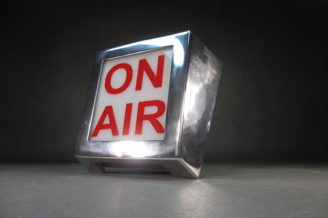 Antique Cinema Lamp Circa 1962 Lamp Vintage Cinema Lamp Theater ON AIR ...