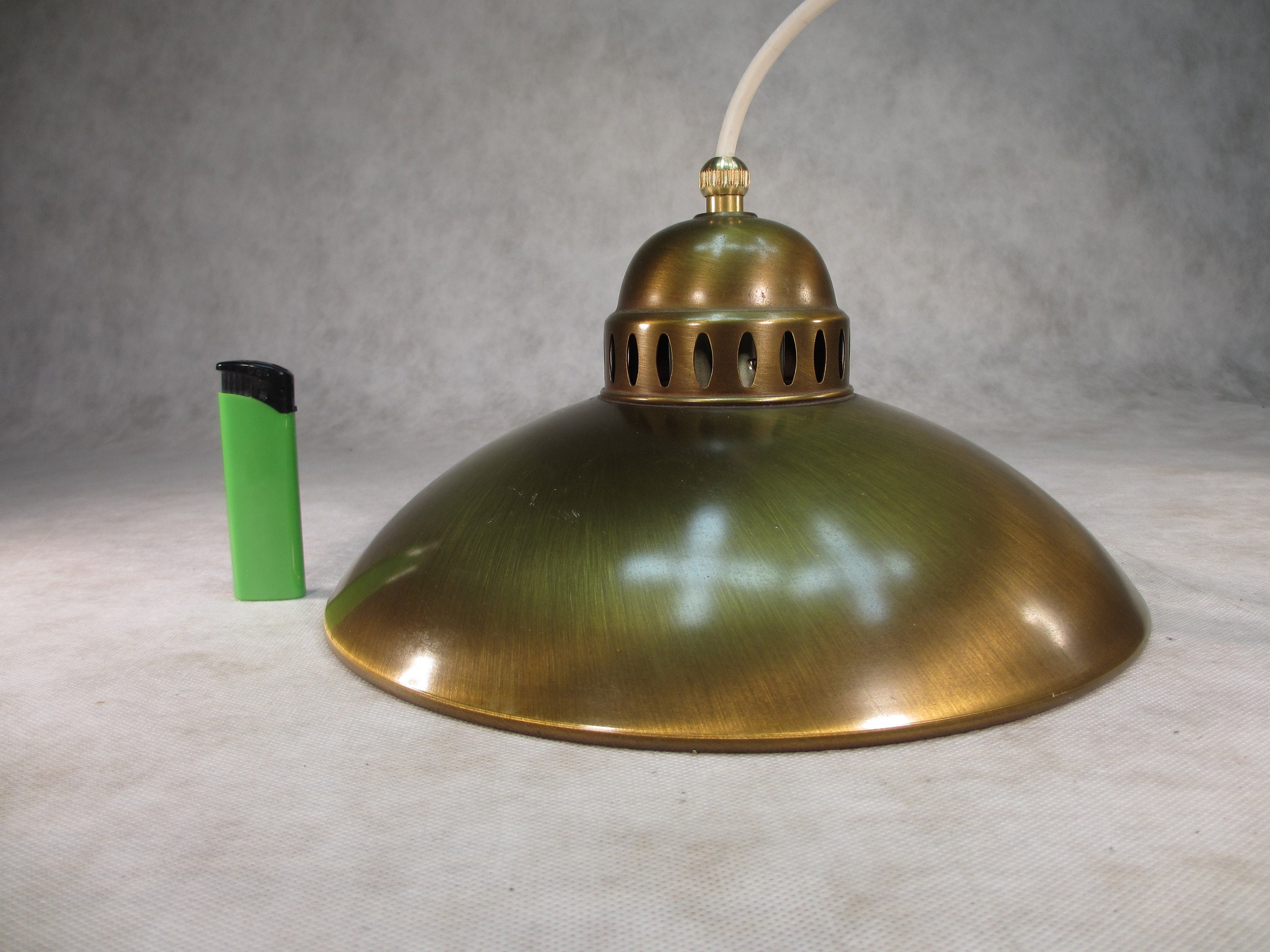 Vintage Ceiling Lamp Brass Ceiling Light Repro Hanging Lamp Golden ...