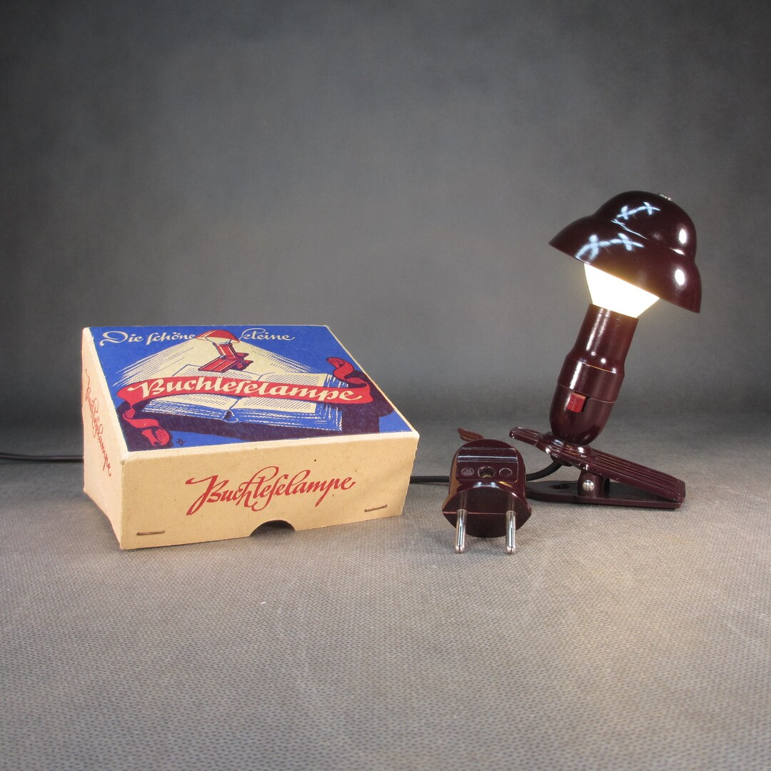 The Beautiful Small Book Reading Lamp Art Deco Bakelite Lamp From ...
