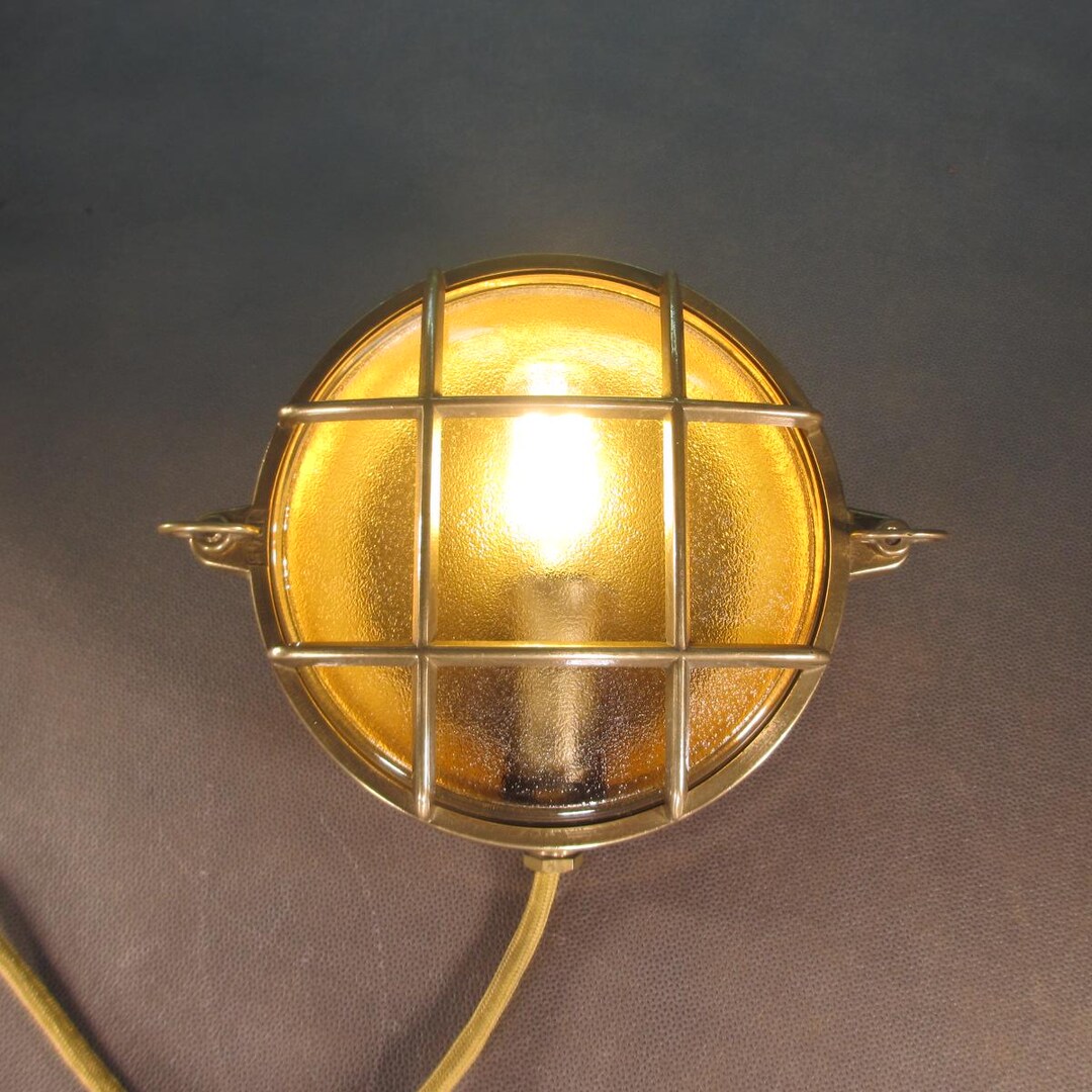 Maritime Engine Room Wall Lamp Vintage Ship Lamp Antique Style Cast ...