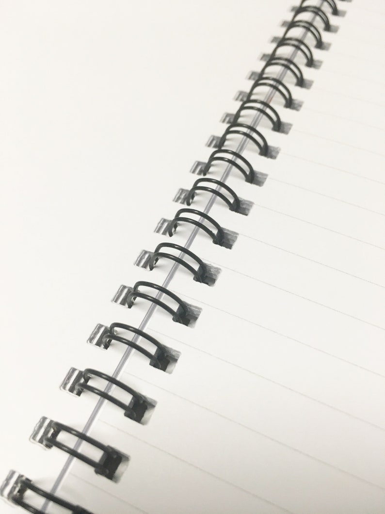 Personalised A5 Notebook Notepad Wirebound Softbacked Greenery - Etsy UK