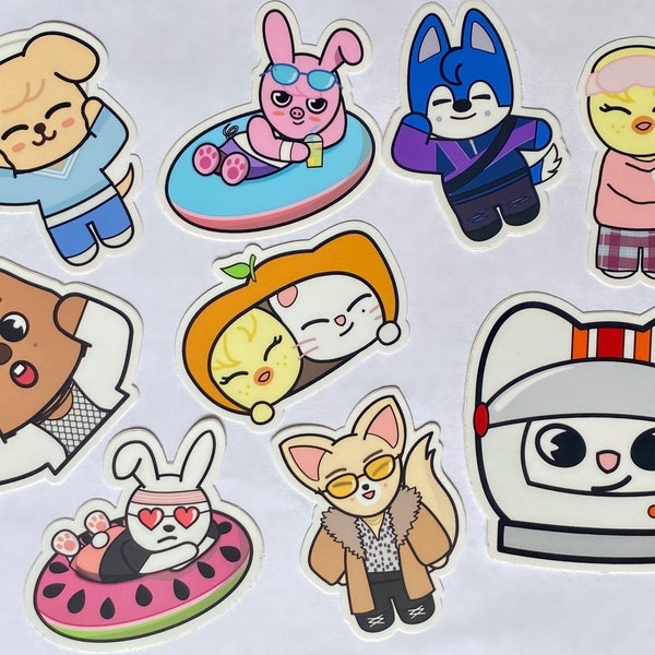 Stray Kids Skzoo Stickers - Etsy