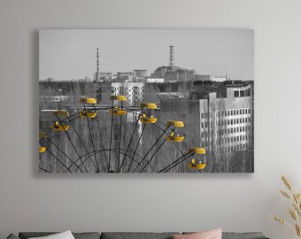 Chernobyl Wall Art Canvas - Etsy