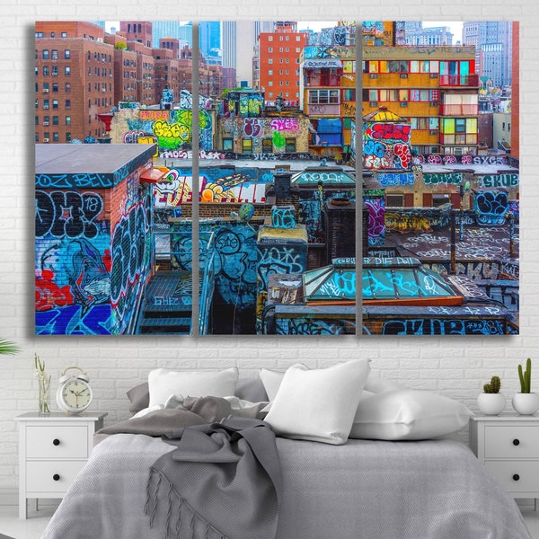 Graffiti on Canvas - Etsy