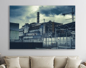 Chernobyl Wall Art Canvas - Etsy