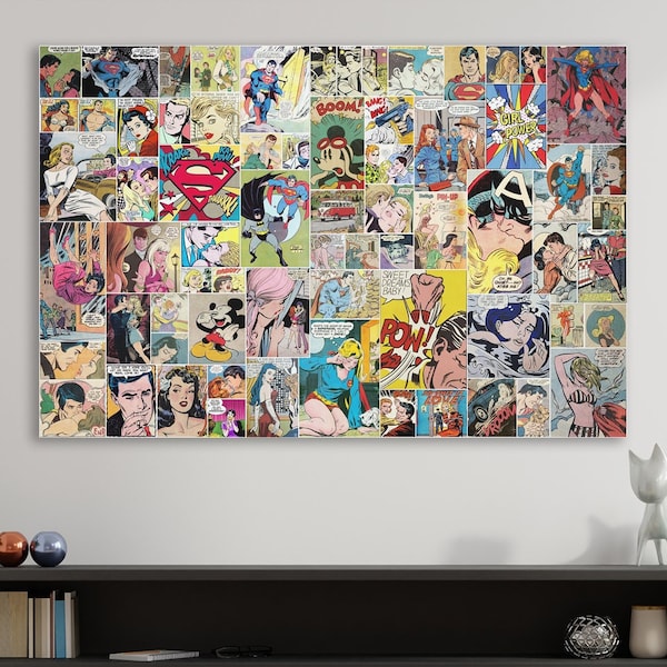 Pop Art Canvas - Etsy