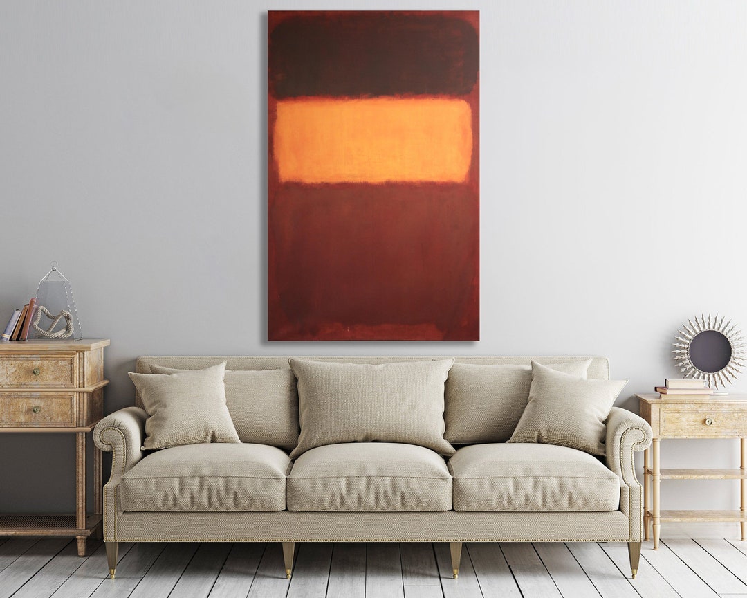 Canvas Mark Rothko Reproduction Canvas & Poster Print Wall Art Mark ...