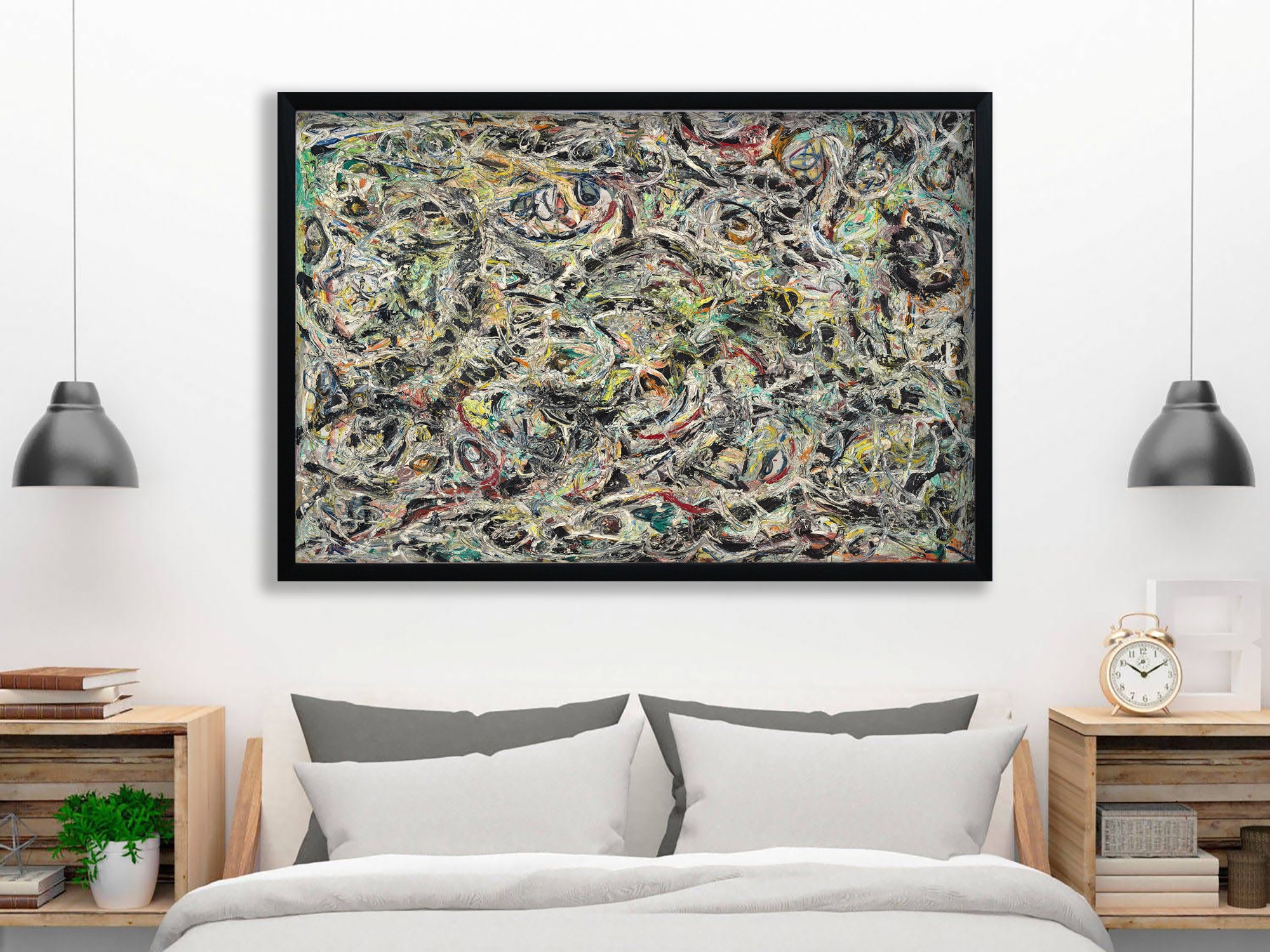 Jackson Pollock Canvas & Reproduction Print Abstract Art Print - Etsy