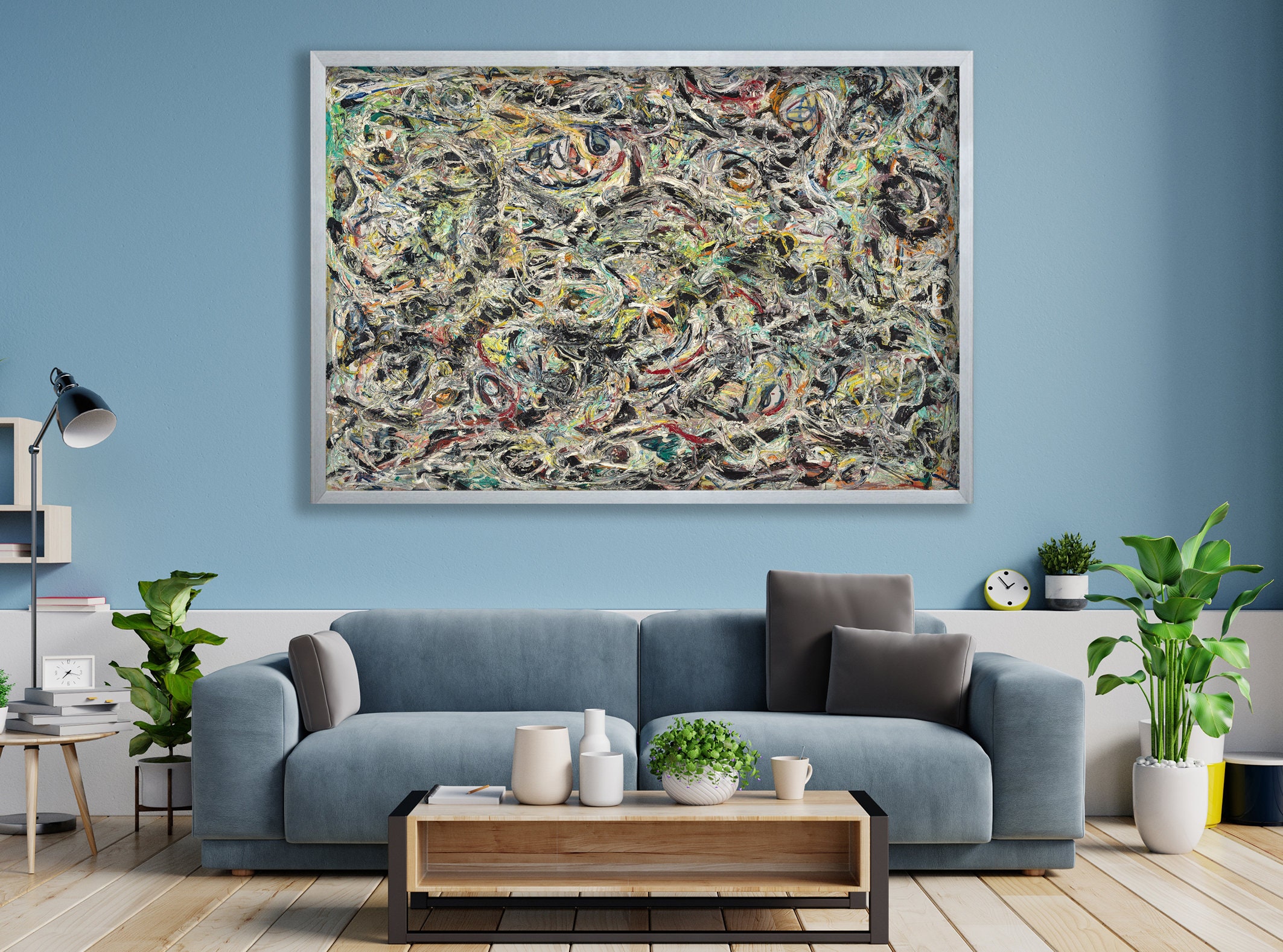 Jackson Pollock Canvas & Reproduction Print Abstract Art Print - Etsy