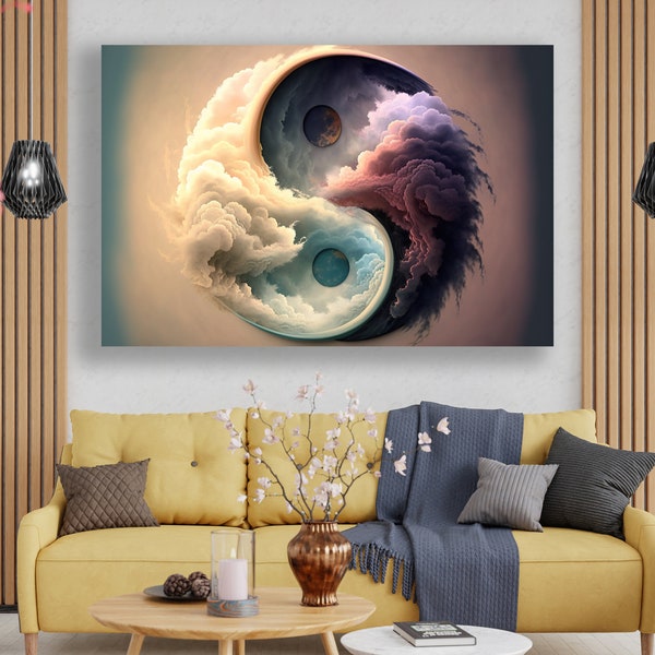 Yin Yang Art - Etsy