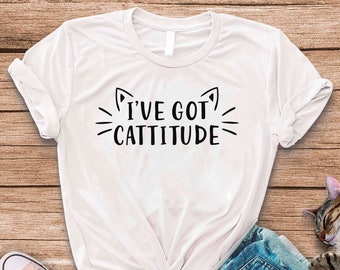 Cat Lady Tshirt | Etsy