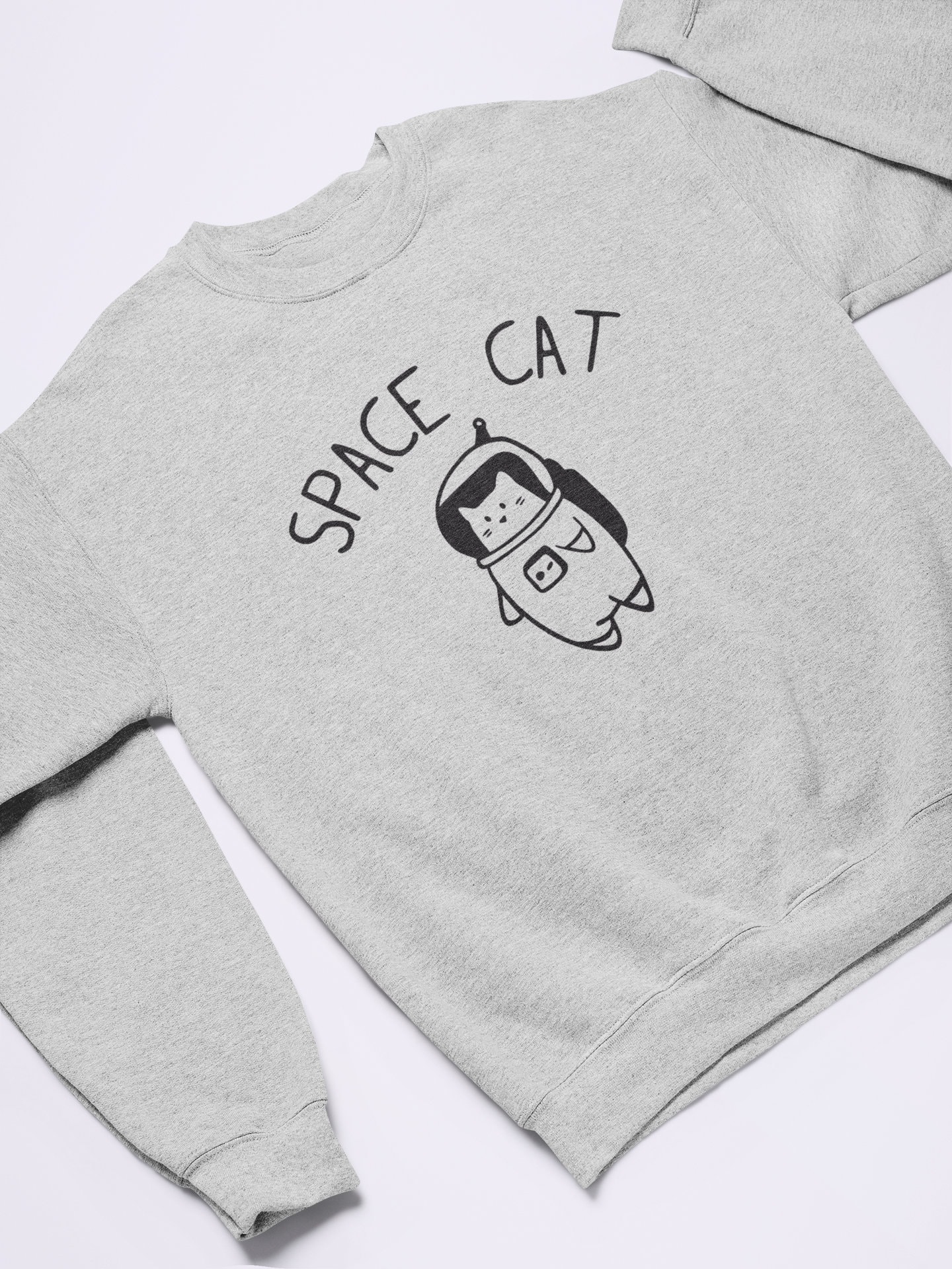 Space Cat Sweater / Cute Cat Sweatshirt / Galaxy Outer Space | Etsy