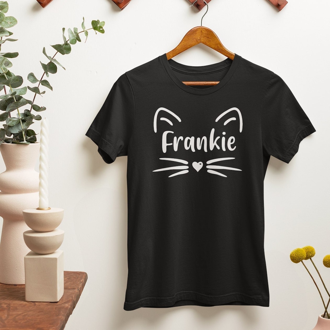 Maglietta personalizzata con nome di gatto / Regalo personalizzato ...