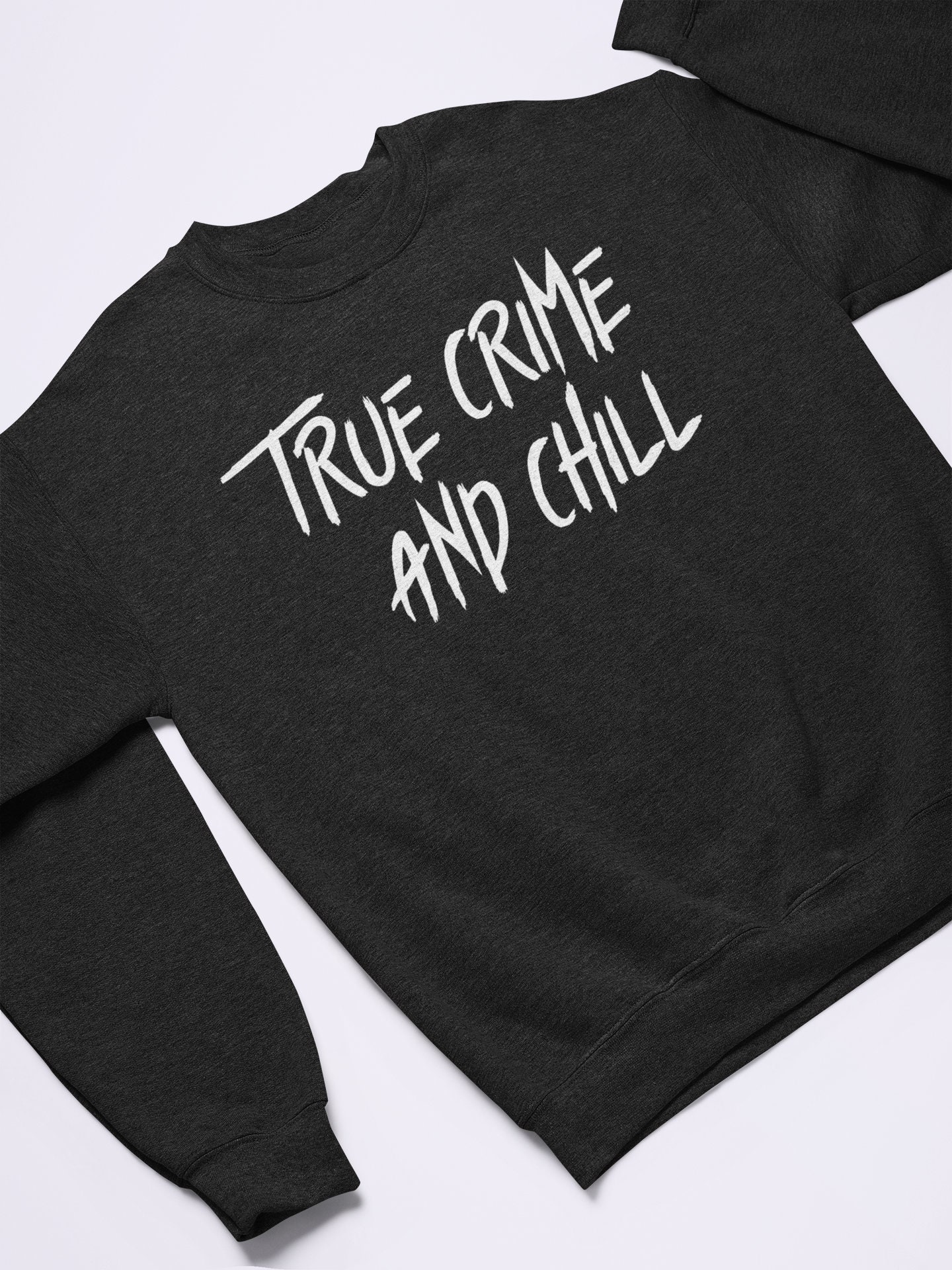 True Crime and Chill Sweater / Serial Killer Documentaries, Crime ...