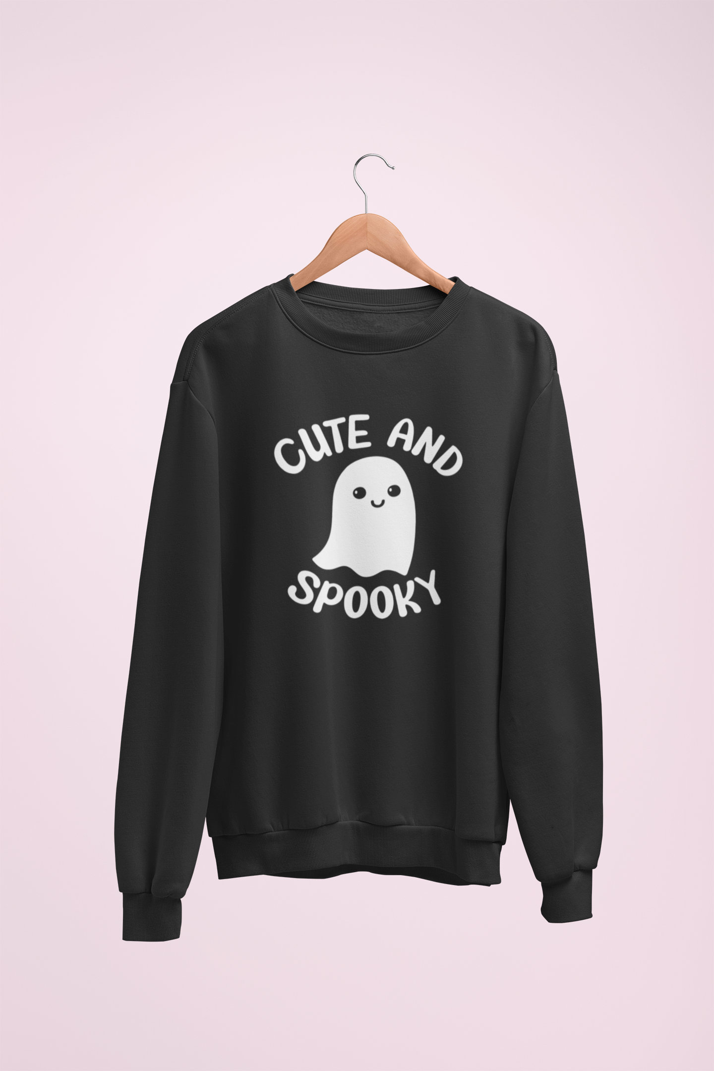 Cute and Spooky Jumper / Cute Halloween Jumper Ghost Sweater - Etsy