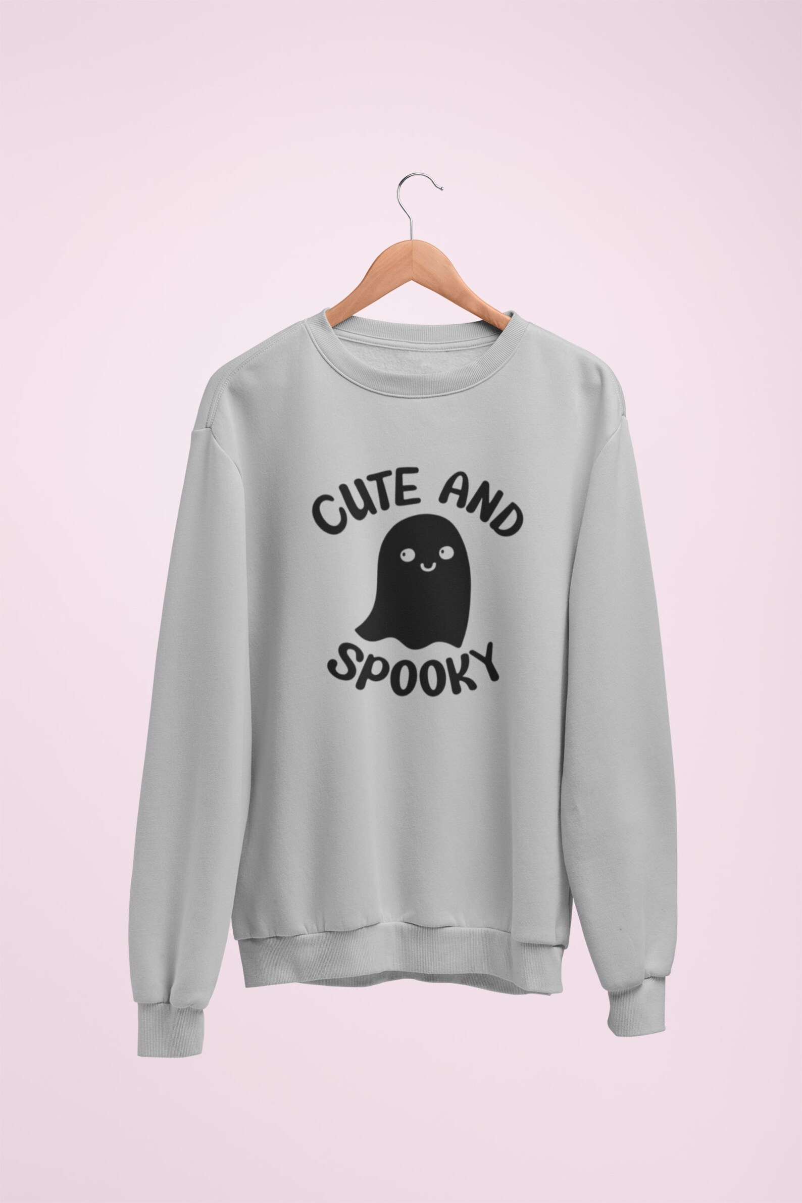 Cute and Spooky Jumper / Cute Halloween Jumper, Ghost Sweater ...