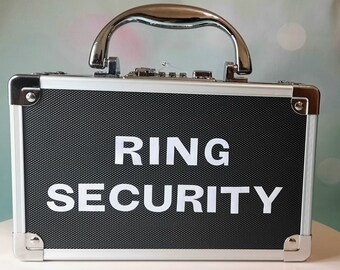 Wedding Ring Lock Box - Etsy